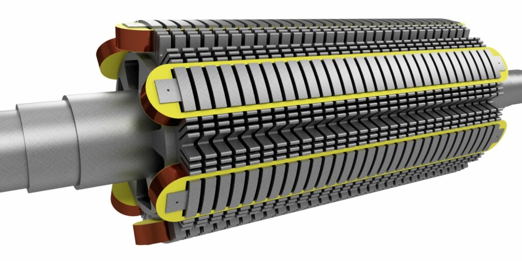 DC STATOR INSULATION: